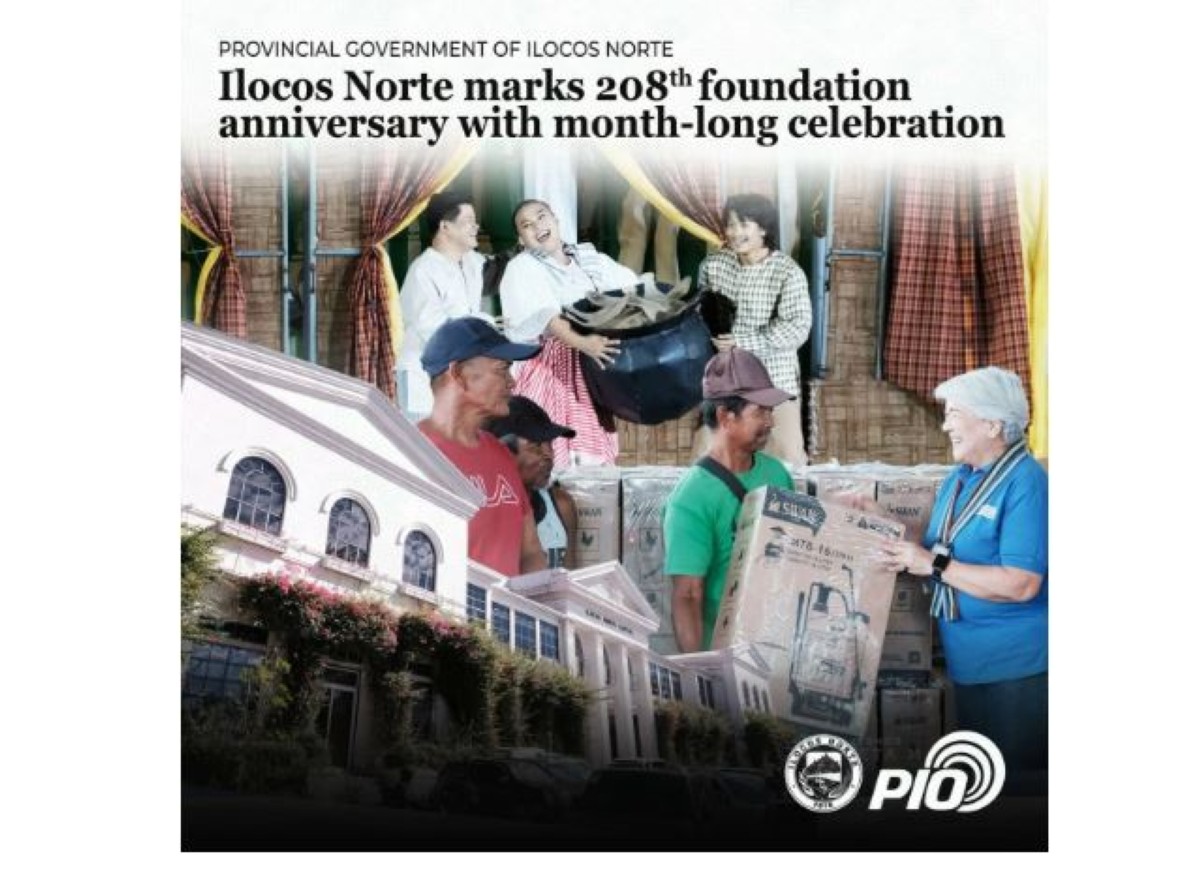 Ilocos Norte, rambakanna ti maika-208 a tawen ti pannakabangonna-Bannawag